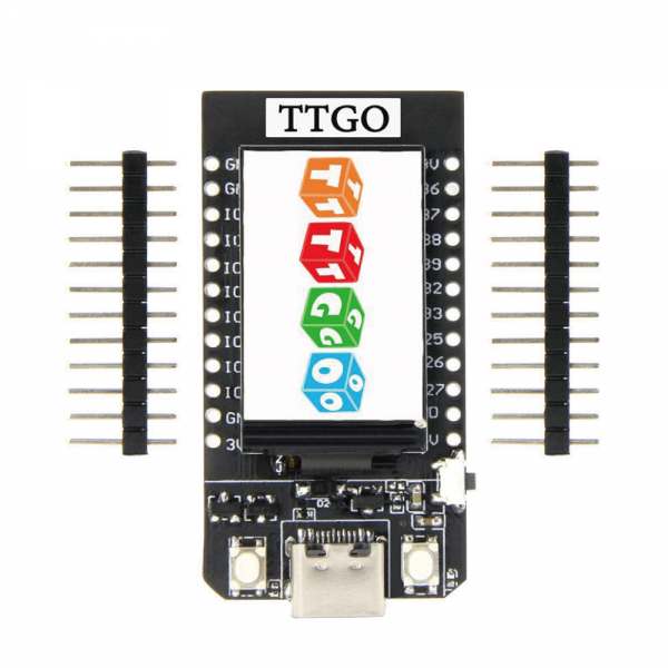 TTGO T-Display ESP32 + TFT LCD | 米羅科技文創學院