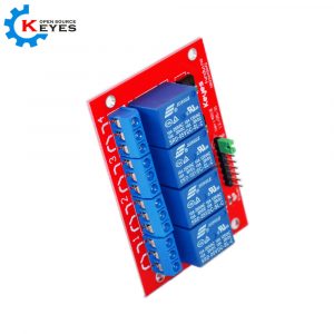 KEYES 4路 5V繼電器 Relay 高電位觸發 帶光耦隔離 | 米羅科技文創學院