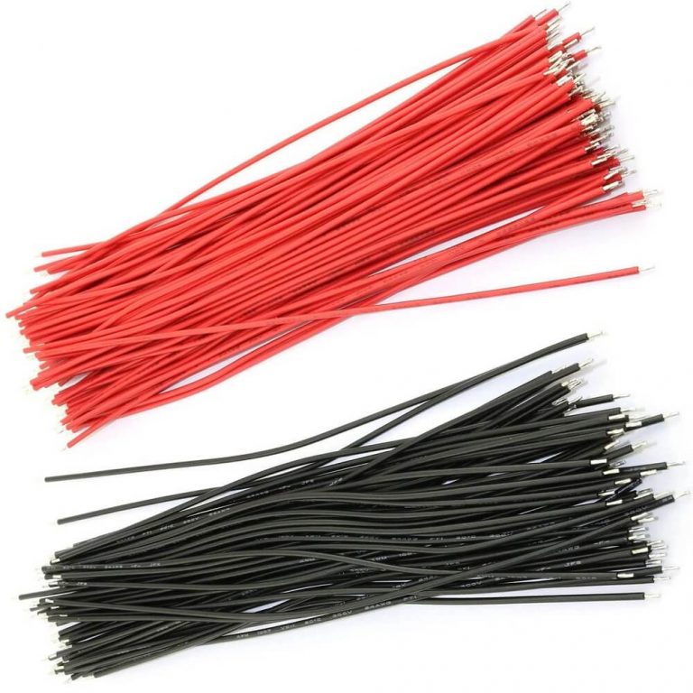 24AWG 杜邦線 40芯 4Pin 長20Cm 間距2.54 可自定義接腳 公對母-母對母-公對公 | 米羅科技文創學院