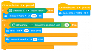 【mBot2】第六篇：Ultrasonic Sensor 2 (新超音波感測器) | 米羅科技文創學院