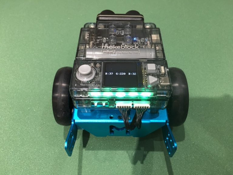 【mBot2】第十三篇：進階循線學習機器人(四路循線感測器) | 米羅科技文創學院