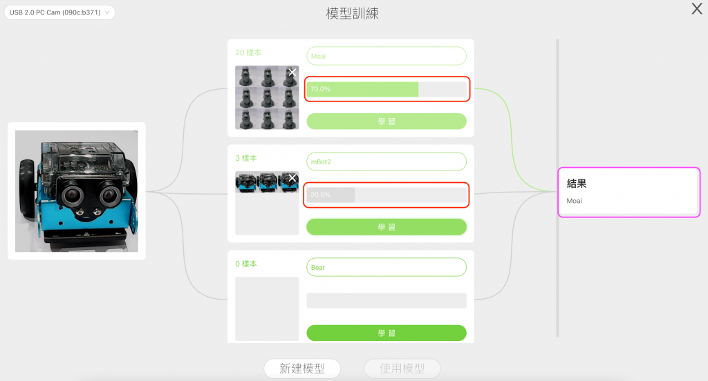 【mBot Neo(mBot2)-AI人工智慧與IOT物聯網】第十九篇： Machine Learning 機器學習(影像辨識) | 米羅科技文創學院