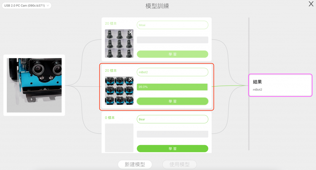 【mBot Neo(mBot2)-AI人工智慧與IOT物聯網】第十九篇： Machine Learning 機器學習(影像辨識) | 米羅科技文創學院