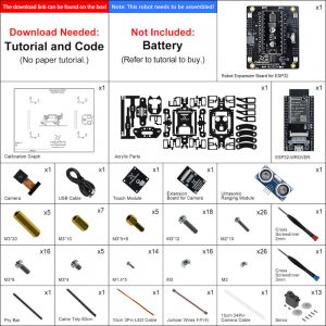ESP32-WROVER-CAMERA 4WD Car Kit Arduino IDE 四驅車套件 | 米羅科技文創學院