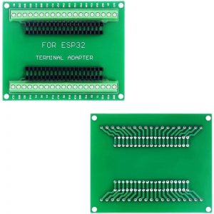 ESP32開發板38腳 GPIO擴展板 腳位寬度25.4mm 適用 ESP-32S | 米羅科技文創學院